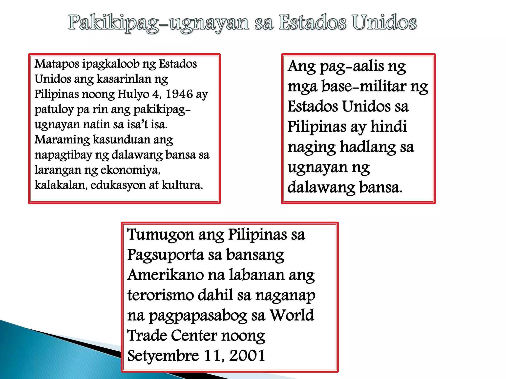 Pakikipag ugnayan ng pilipinas sa ibang bansa | PPTX