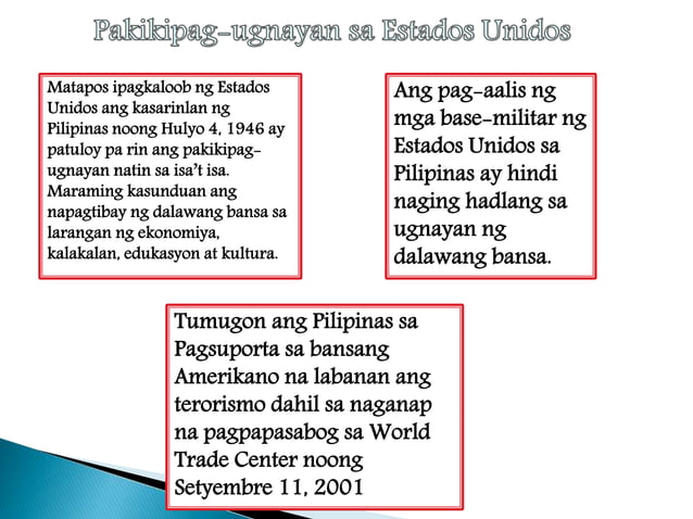 Pakikipag ugnayan ng pilipinas sa ibang bansa | PPTX
