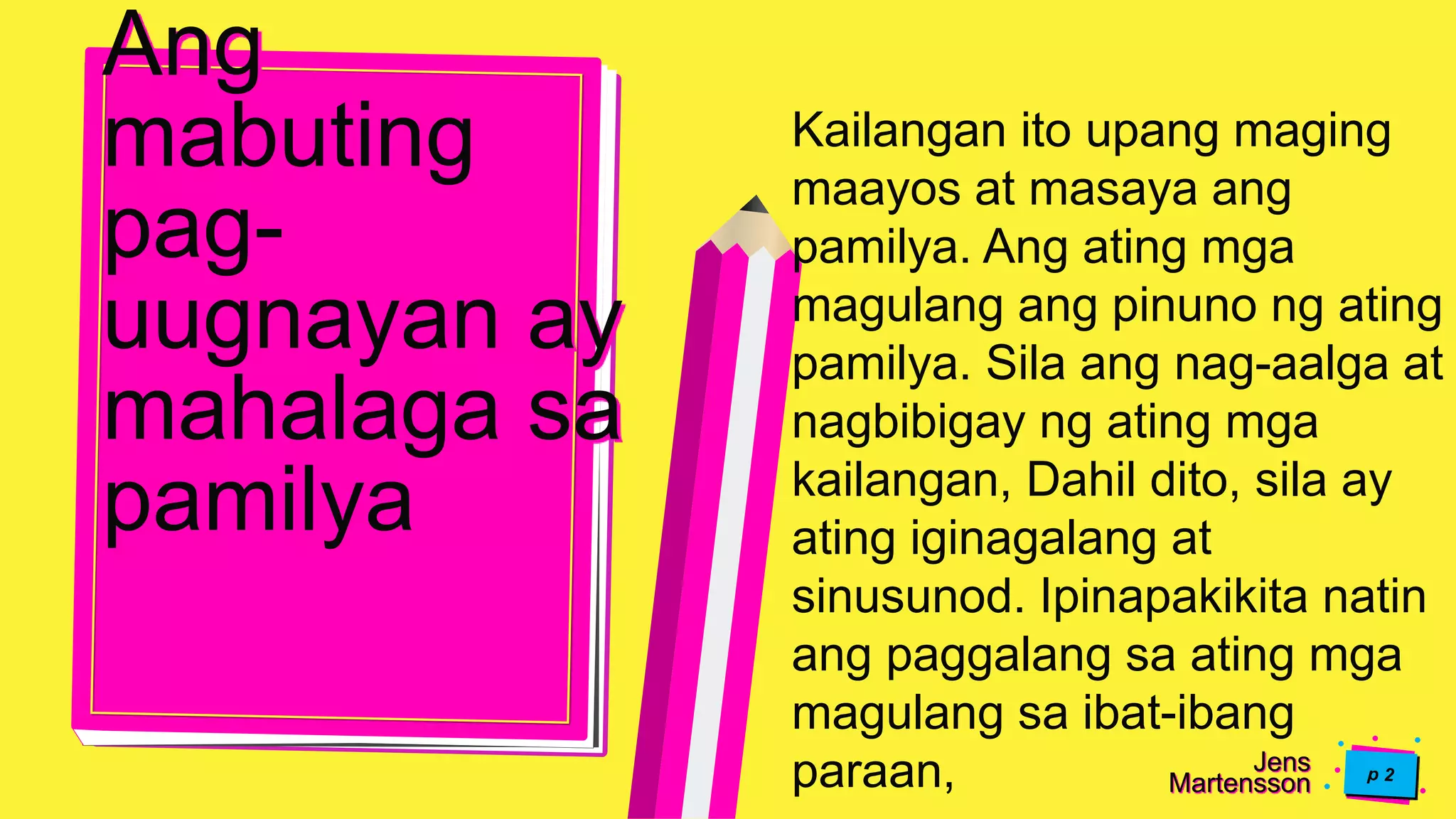 Pakikipag ugnayan sa pamilya | PPTX