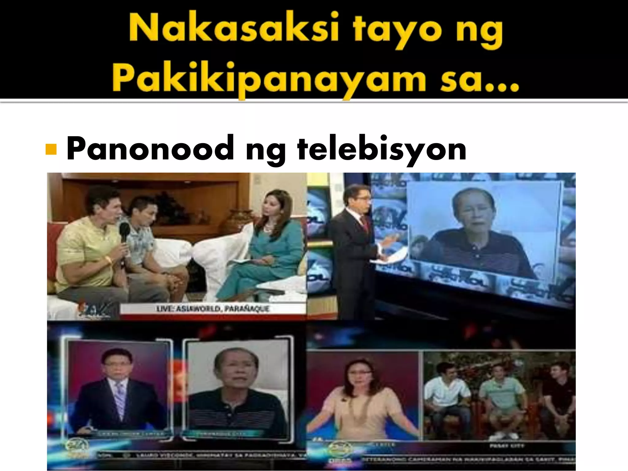 Pakikipanayam | PPTX