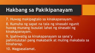 Pakikipanayam | PPTX