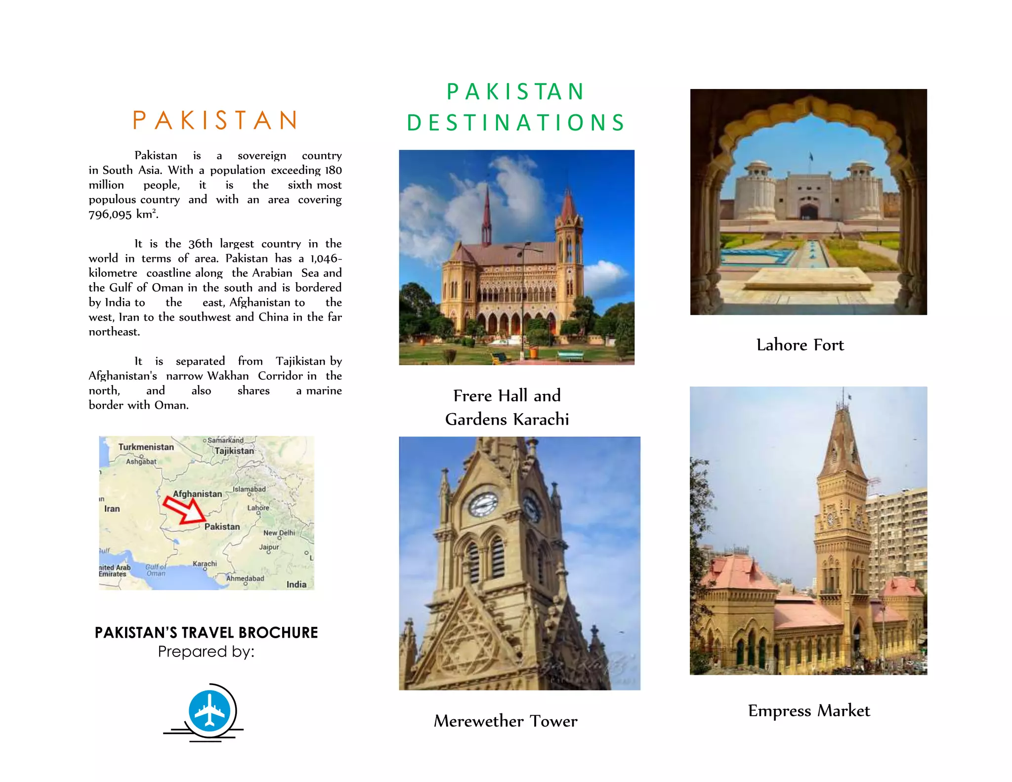 Pakistan Travel Brochure | DOCX