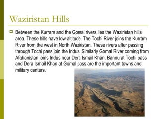 Topography of Pakistan | PPT