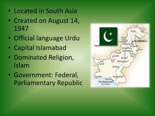 Pakistan | PPTX | Islam | Religion & Spirituality