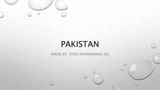 Pakistan Handout | PPT