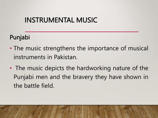 Vocal AND INSTRUMENTAL MUSIC PAKISTAN.ppt