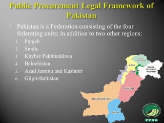 Pakistan ppra-presentation-2014 | PPT