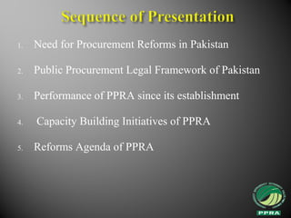 Pakistan ppra-presentation-2014 | PPT