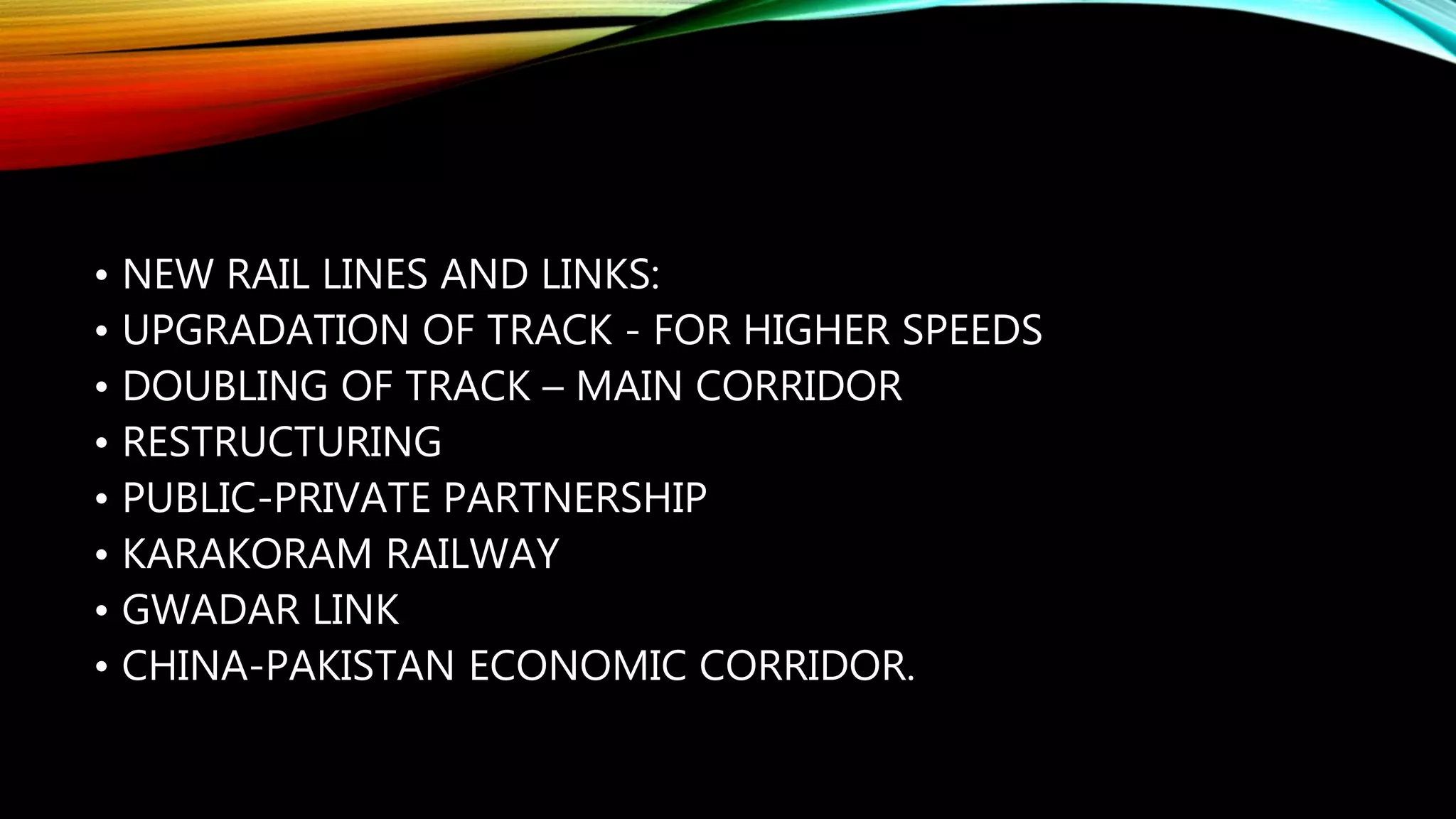 Pakistan railways | PPTX