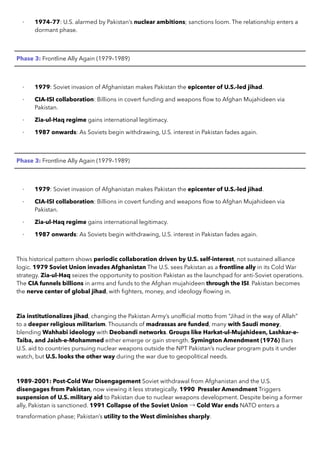 Pakistan–U.S. Relations: From Cold War Allies to Strategic Distrust ...