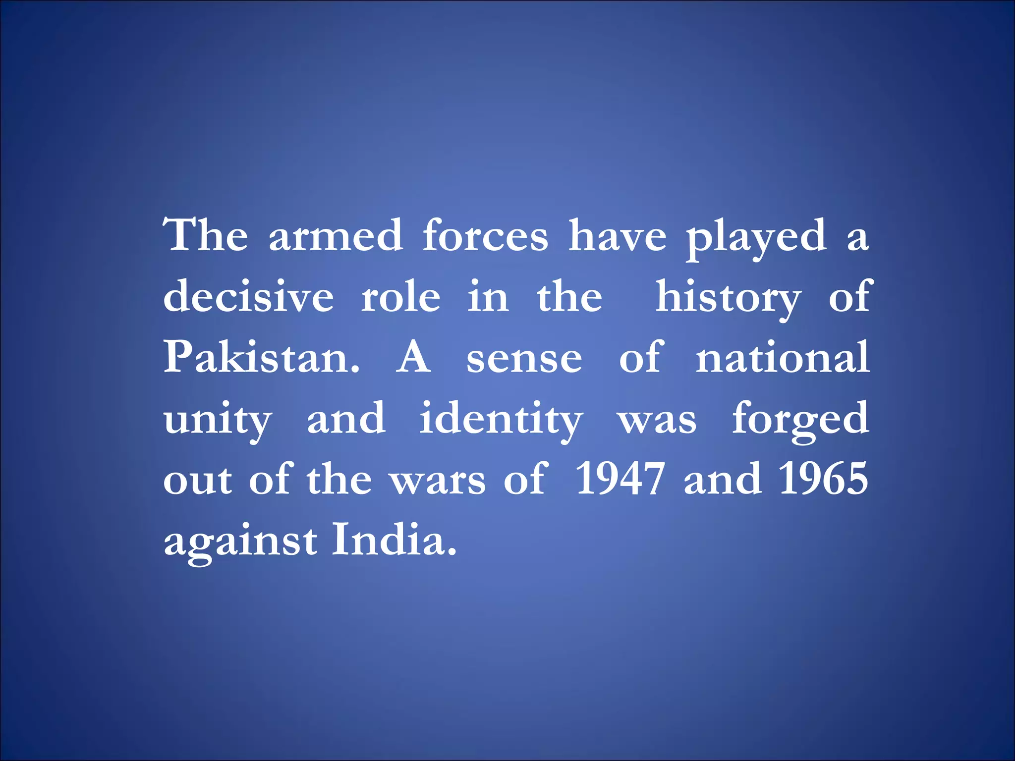 Pakistan armed forces | PPT