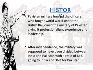Pakistan armed forces | PPT