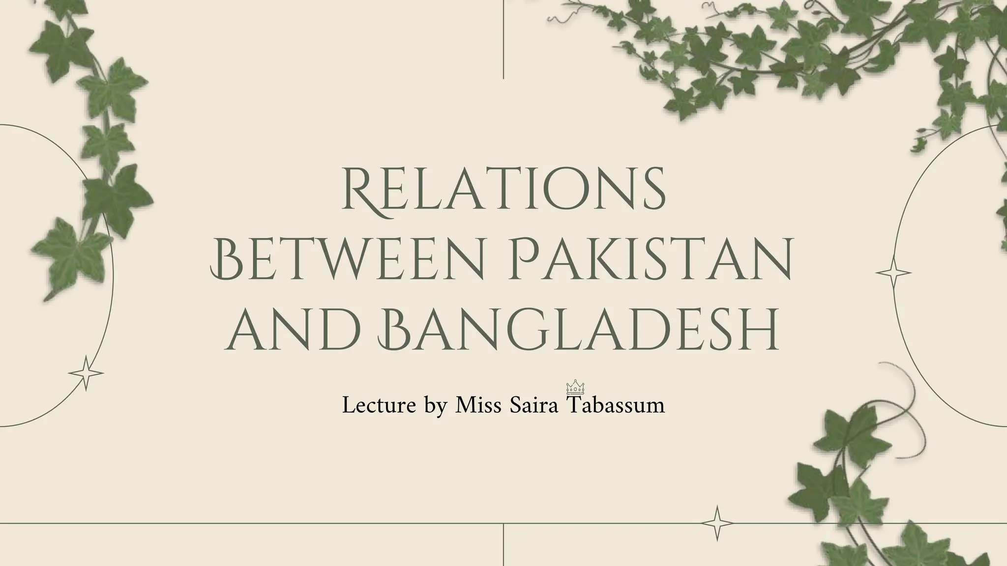Pakistan Bangladesh relationship.pptx presentation | PPT