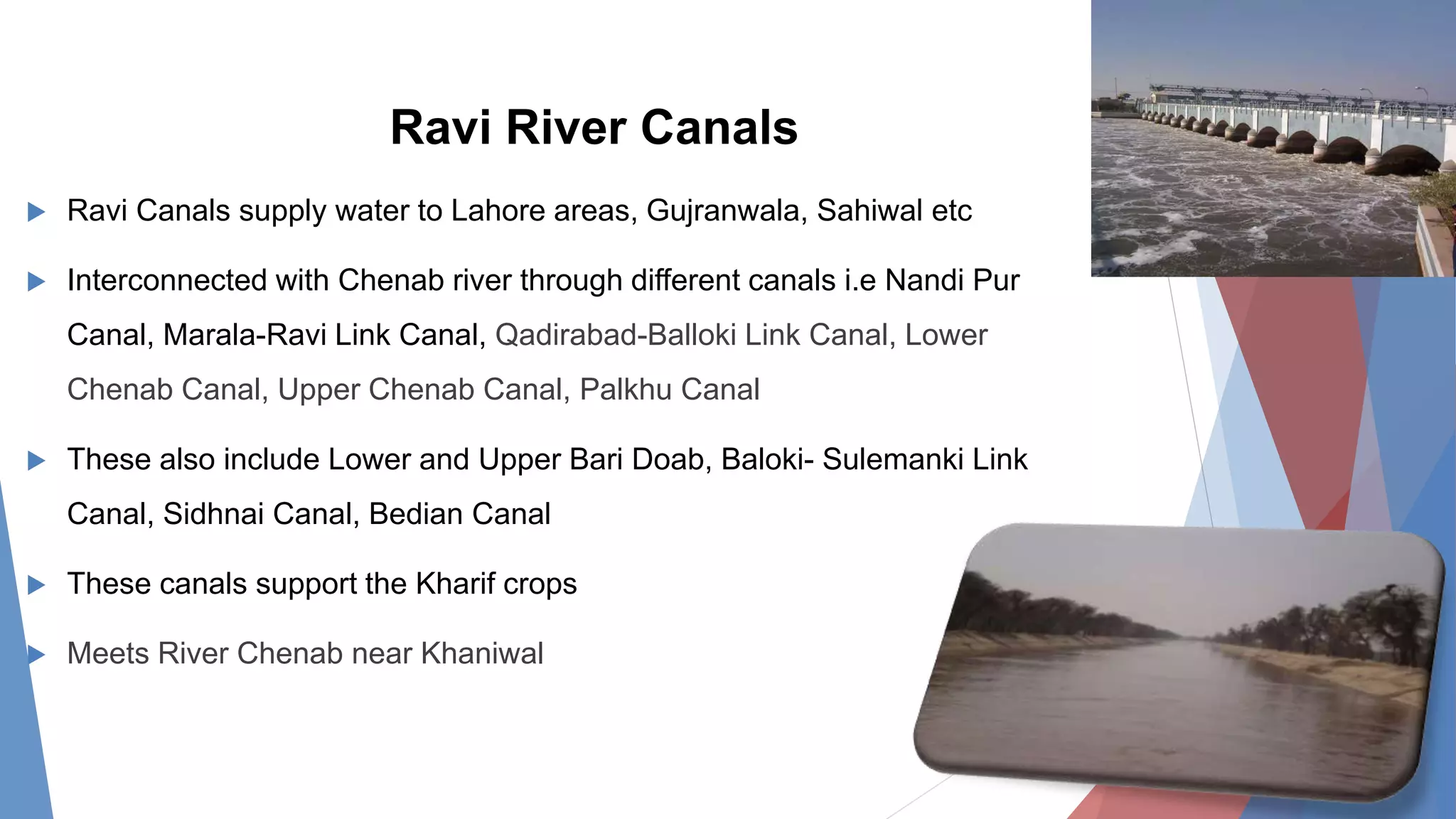 Canal System of Pakistan | PPTX