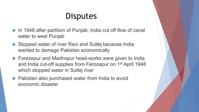 Canal System of Pakistan | PPTX | Asia Travel | Travel Locations