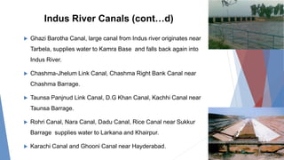Canal System of Pakistan | PPTX