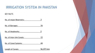 Canal System of Pakistan | PPTX