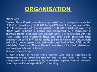 PAKISTAN COAST GUARD assets and strength | PPTX