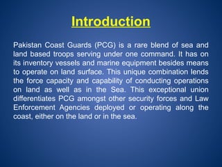 PAKISTAN COAST GUARD assets and strength | PPTX