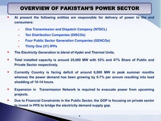 Pakistan electricity scenario | PPT