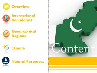Pakistan geography | PPTX