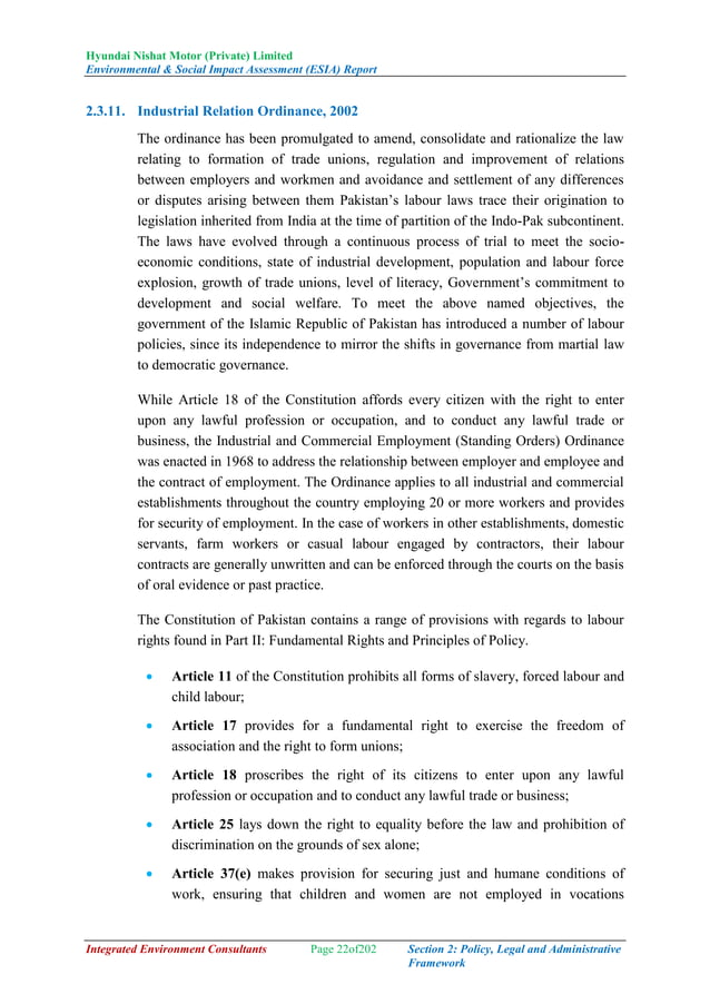 Pakistan hyundai motor esia report sept 2017 | PDF