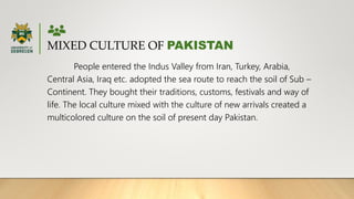 Pakistani culture | PPTX