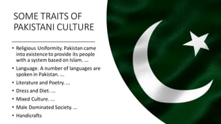 Pakistani culture | PDF