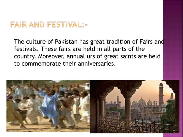 Pakistani culture core values | PPT