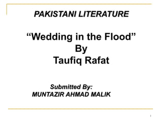 Pakistani literature | PPT