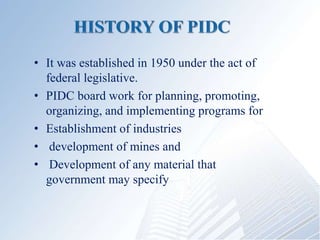 PIDC Strategic Mgt | PPTX