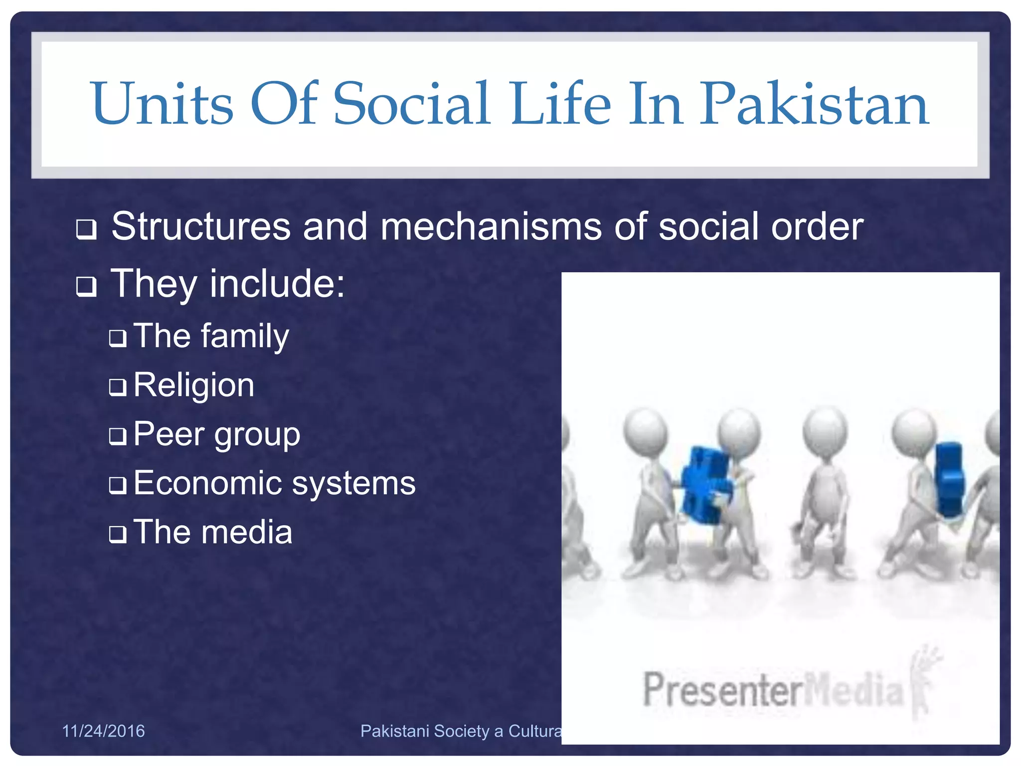 Pakistani society | PPTX