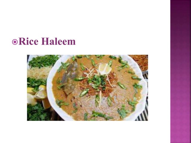 Pakistani traditional foods | PPTX