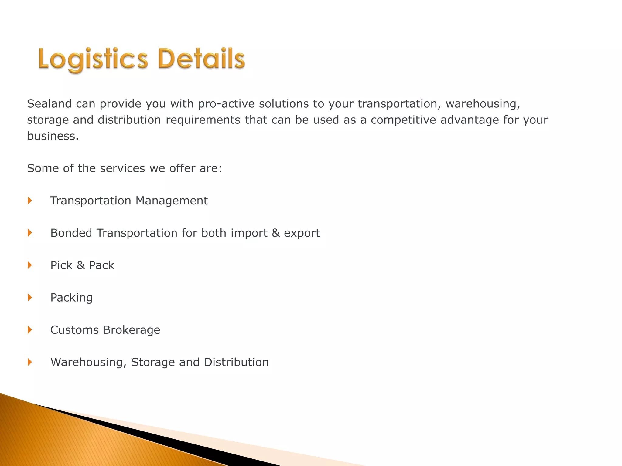 Pakistan Logistics Solutions | PDF