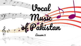 Pakistan music | PPTX