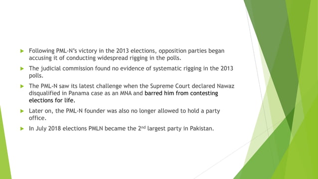 Pakistan Muslim League Nawaz | PPT