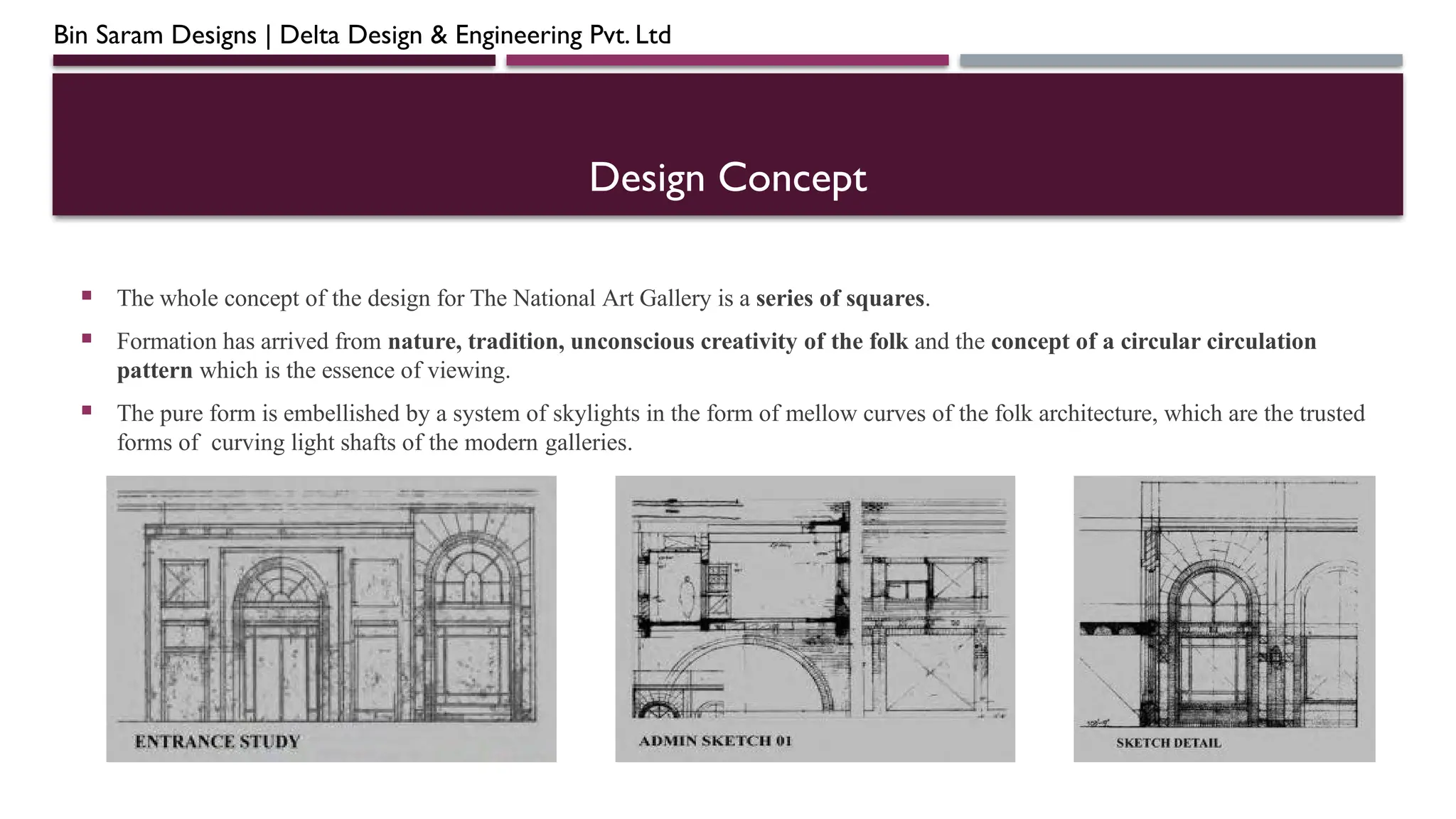 Pakistan National Council Of Arts Architectural Case Study, Bin Saram ...
