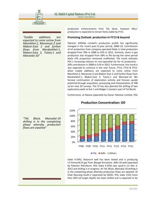 Pakistan Oilfields Limited: The infinite potential of exploration | PDF