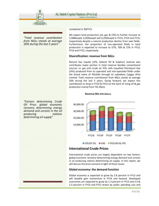 Pakistan Oilfields Limited: The infinite potential of exploration | PDF