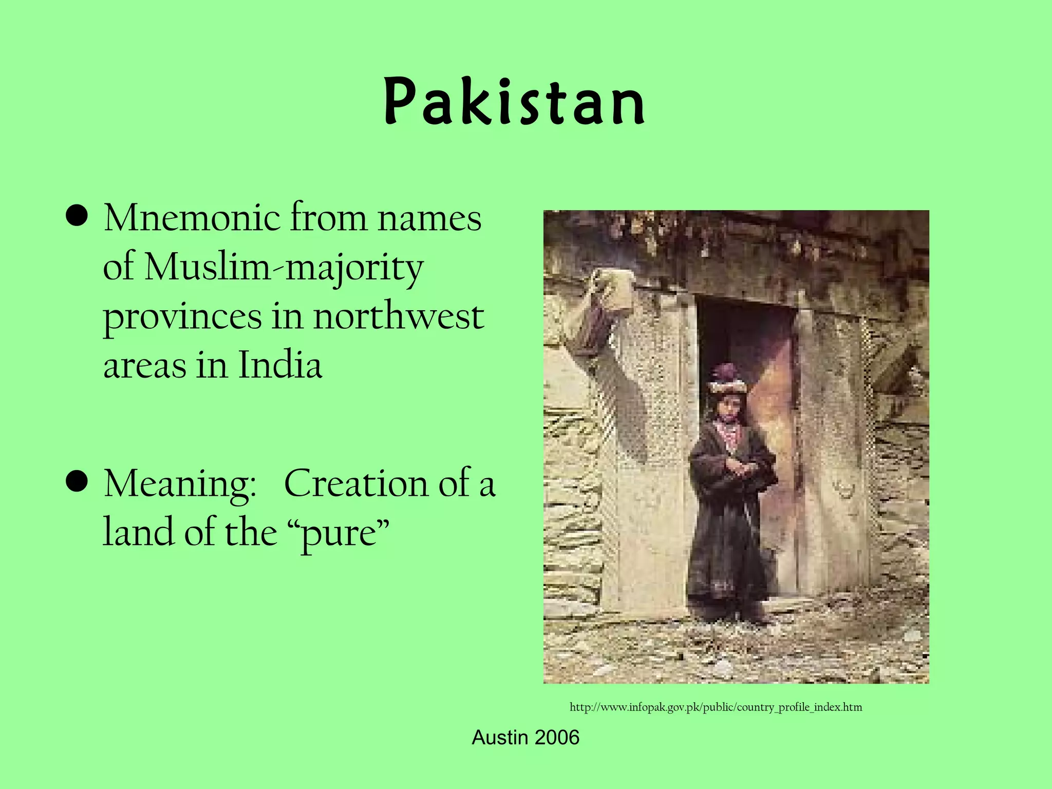 Overview of Political Development in Pakistan | PPT