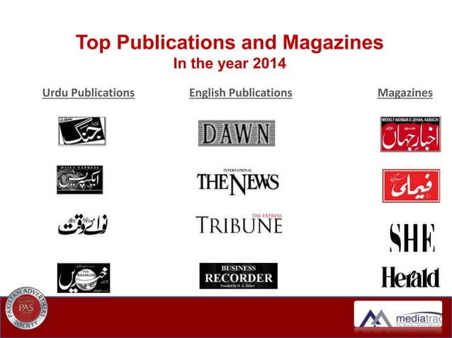 Pakistan Print Media Industry Yearly Analysis 20 14 | PPT