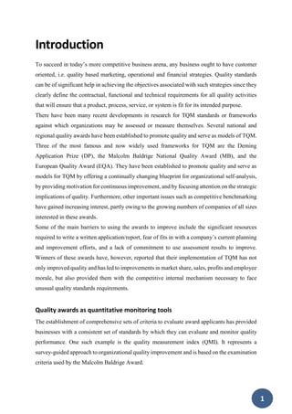 Pakistan Quality Award | PDF | Human Resources | Business