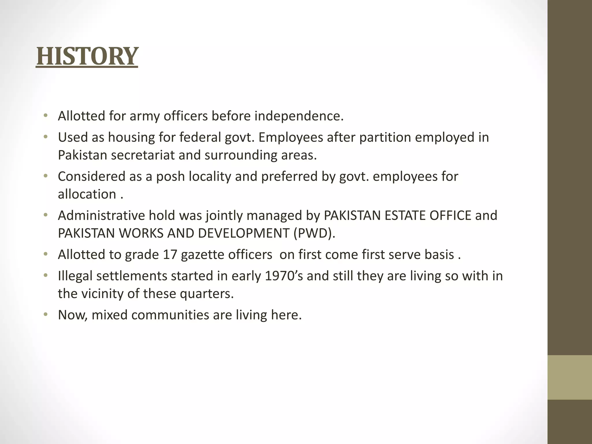 Pakistan quarters | PPTX