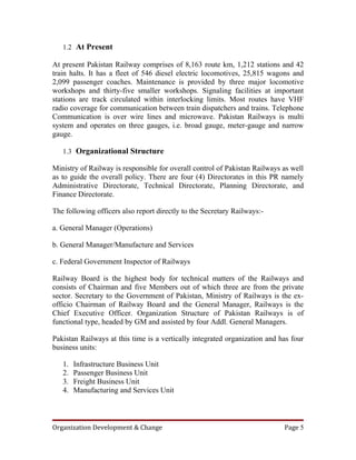 Pakistan railways | DOC