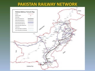 Pakistan railways past - present - future - cpec | PPTX