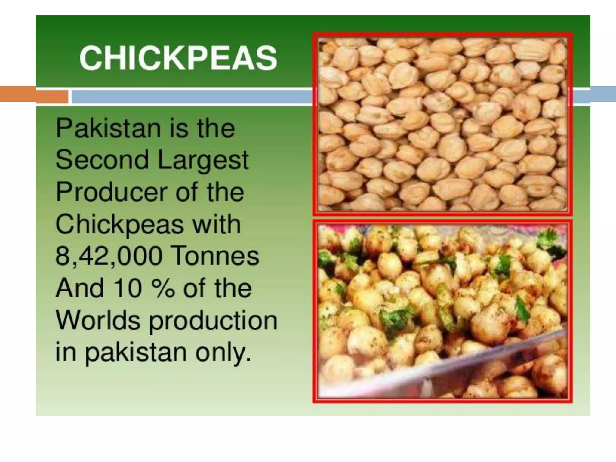 Pakistan rank in agriculture and livestock a presentation A ...
