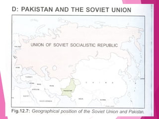 Pakistan realation with USSR by Dr. Zafar Iqbal | PPT