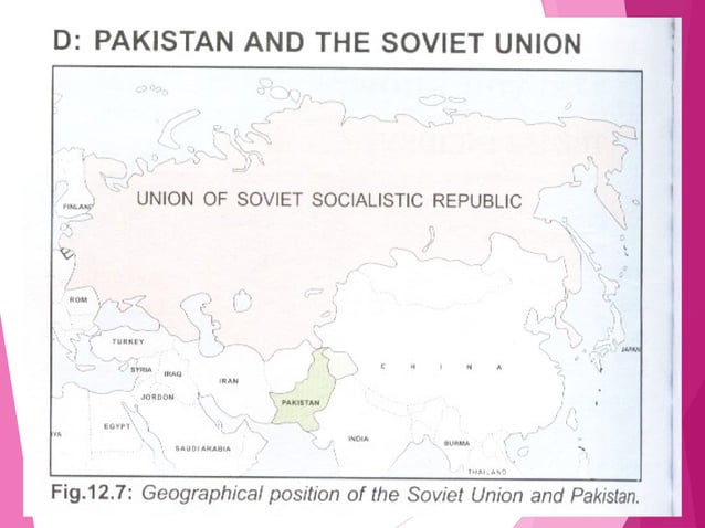 Pakistan realation with USSR by Dr. Zafar Iqbal | PPT