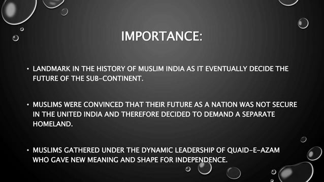 Pakistan Resolution 1940 -History of Pakistan | PPTX