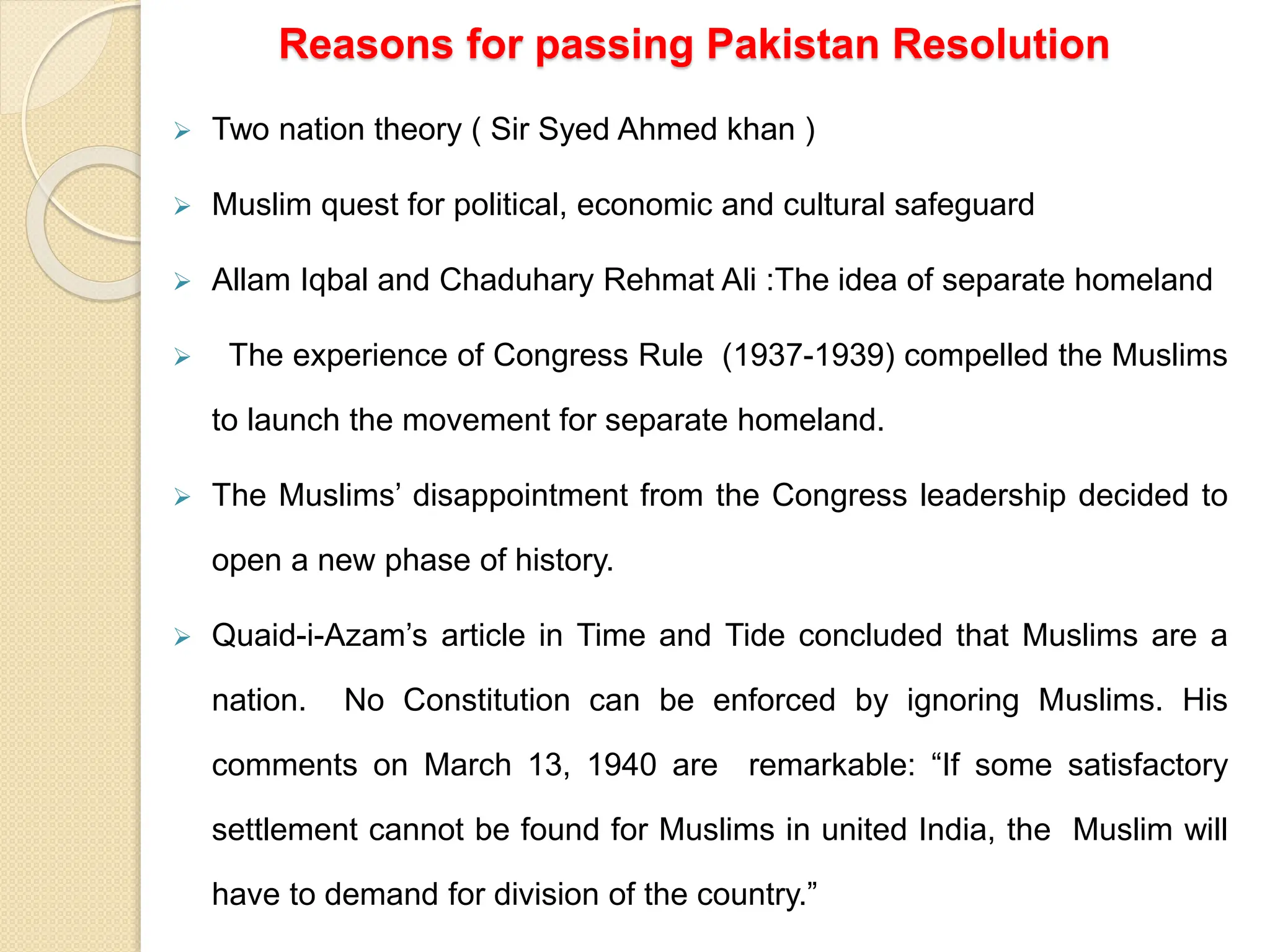 pakistanresolution-1940-140311235028-phpapp01.pptx | Islam | Religion ...